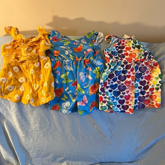 Temu | One Pieces | Colorful Kids One Piece Set | Poshmark
